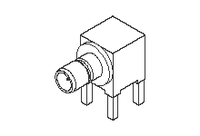 Precision Test Adapter, 2.4mm Plug-to-2.4mm Jack, Straight, Passivated, 50 GHz, 50 Ohms
