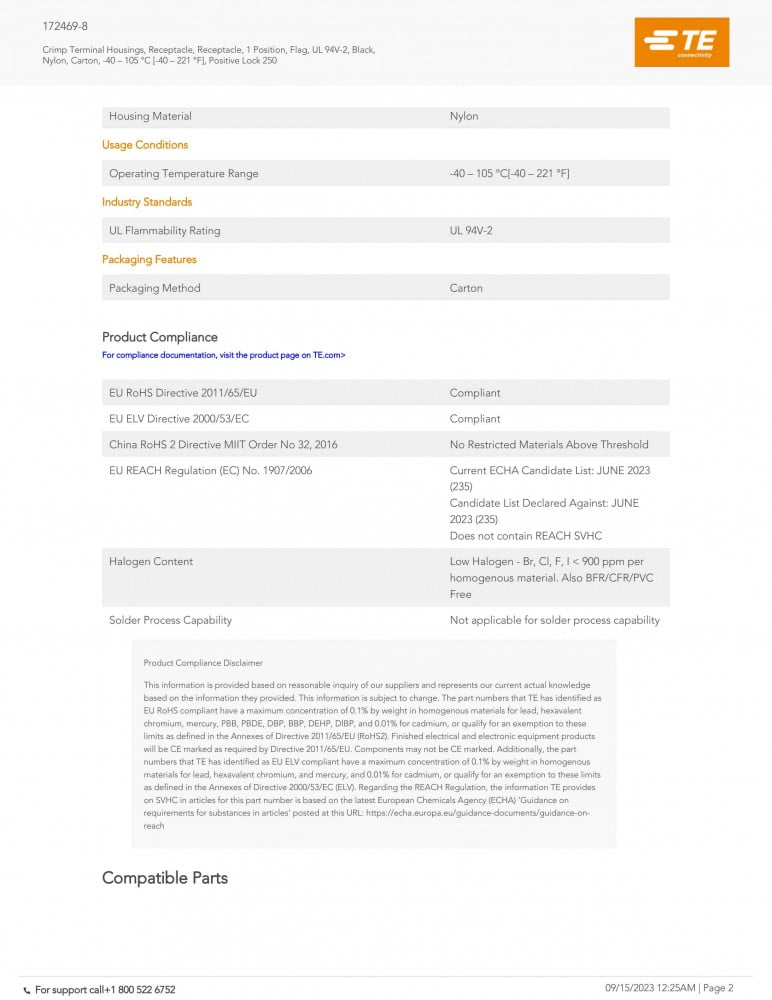 172469-8 technical document page 2