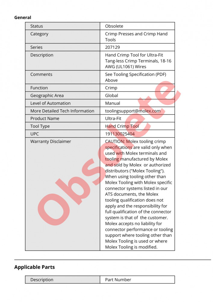 Tooling document page 2