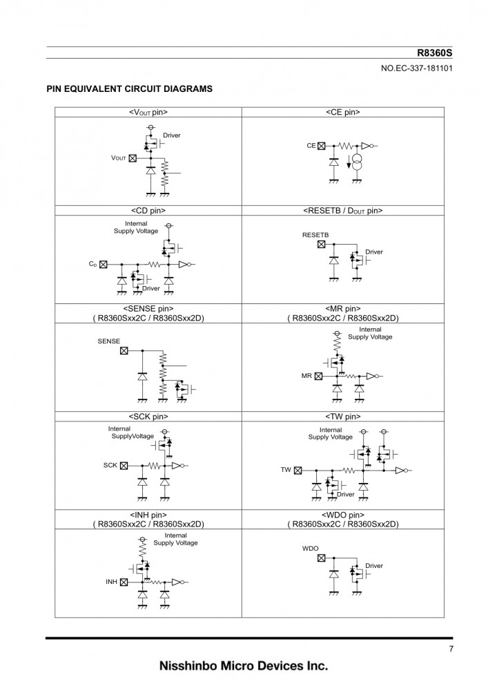 R8360S datasheet page 7