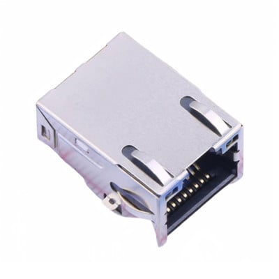 XKB Connection X01AB034BA2AD Modular Ethernet Connector Jack with Magnetics