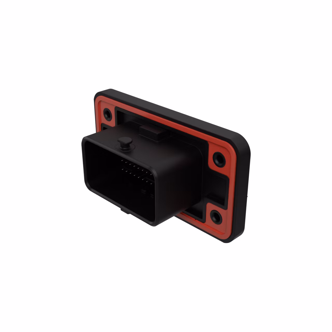 2.50mm, 3.50mm, 3.70mm CMC Header, Sealed, Right-Angle, 48 Circuits, Black for sale