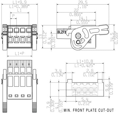 WEIDMULLER 1428080000 Header Plug Socket