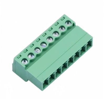 Megastar ZX-DGRK-5.08-8P 8-Pin PCB Header Plug Socket Connector