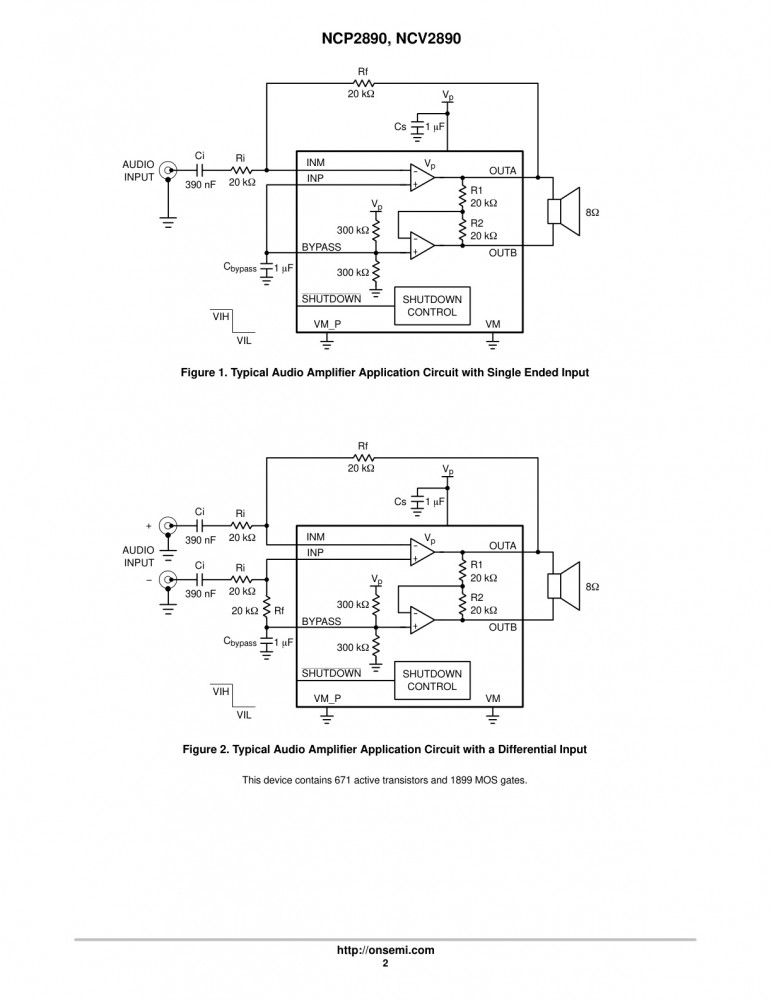 NCP2890 datasheet page 2