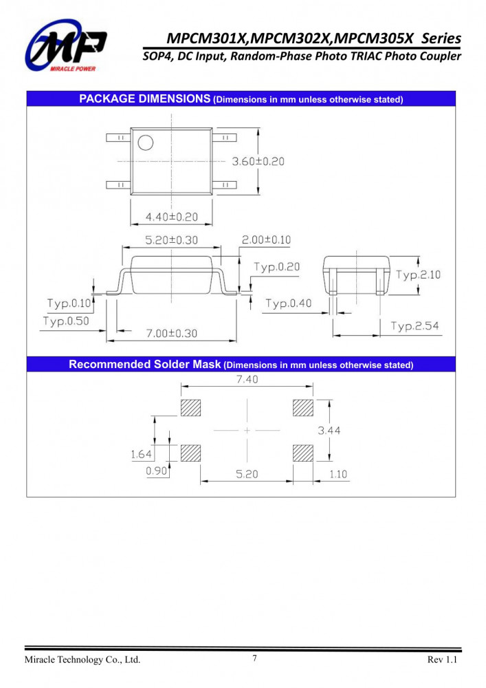 MPCM3023 datasheet page 7