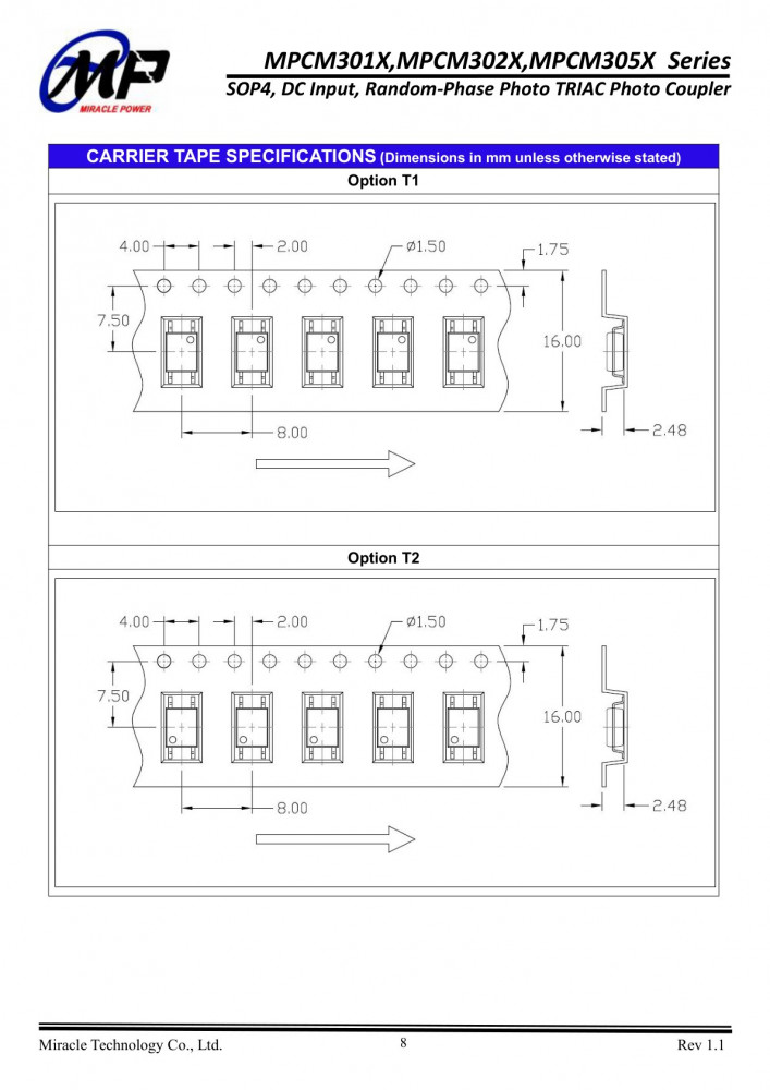 MPCM3023 datasheet page 8
