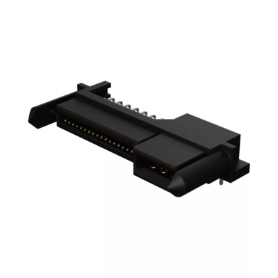 EXTreme LPHPower Receptacle Header, Right-Angle, 2 Power Contacts, 36 Signal Contacts, Select Gold (Au) Plating, for 1.57mm Thick PC Board, with Guide Posts for sale