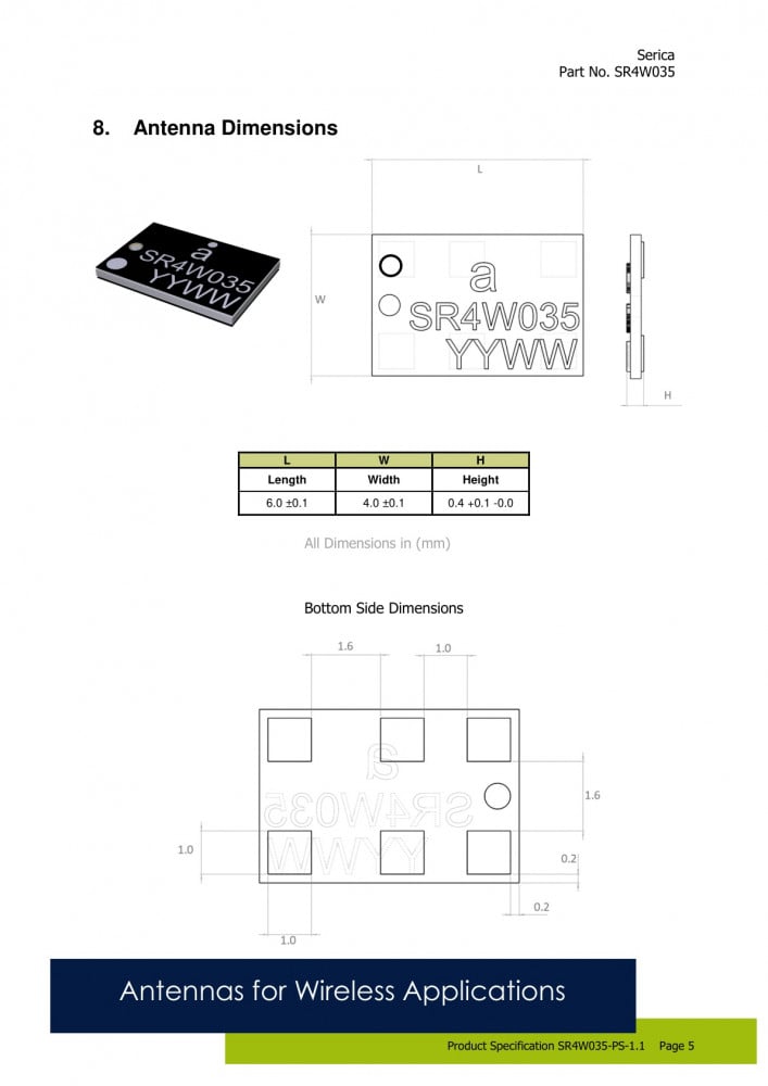 SR4W035 datasheet page 5