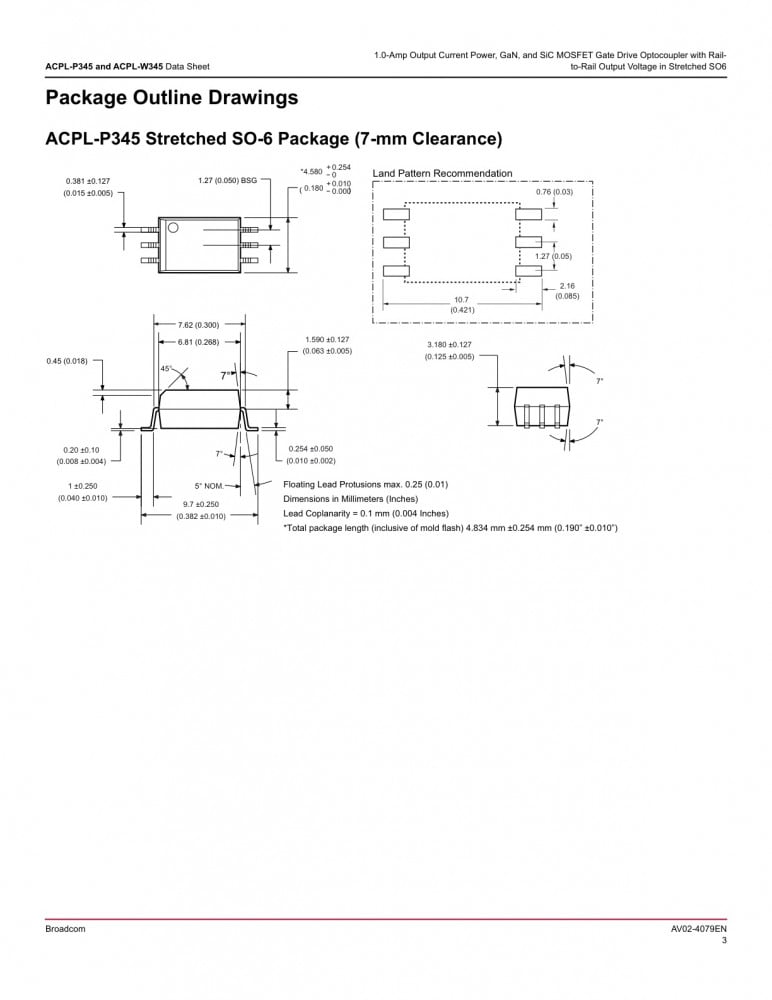 ACPL-P345-560E datasheet page 3