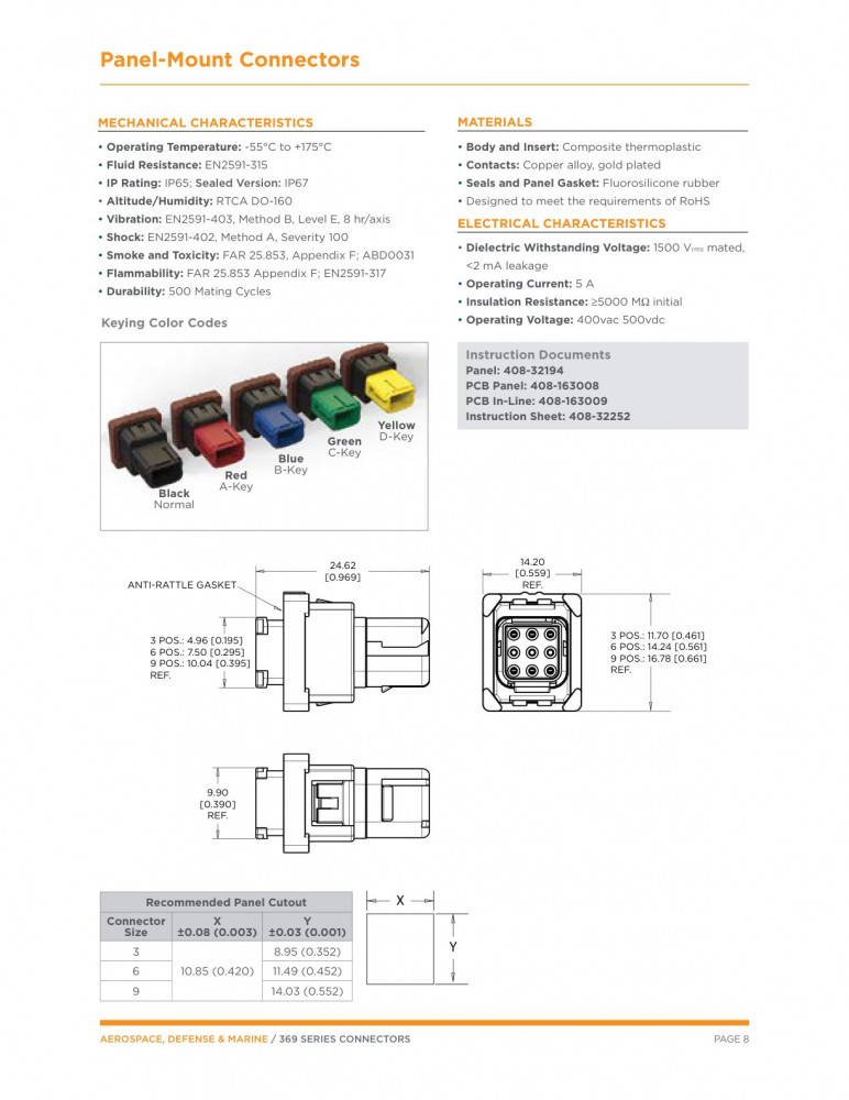 DEUTSCH 369 Series document page 8