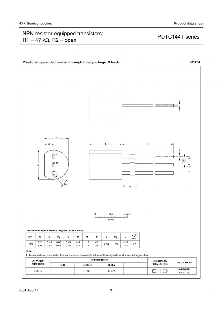 PDTC144T datasheet page 10