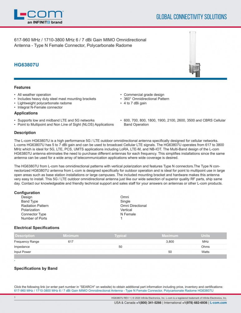 HG63807U technical document page 1