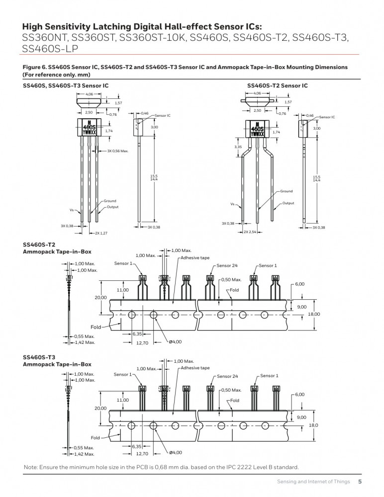 SS460S-T3 technical document page 5