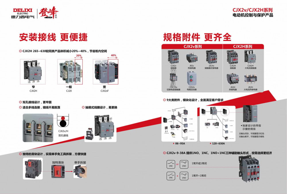 Delixi Electric CJX2v catalogue page 8