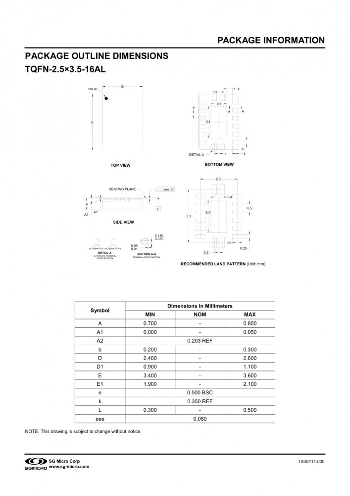 SGM4523Q datasheet page 7