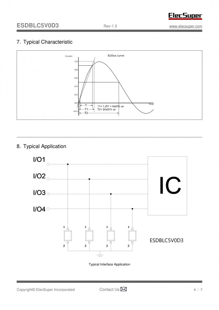 ESDBLC5V0D3 datasheet page 4