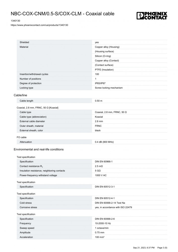 Phoenix Contact 1340130 document page 3