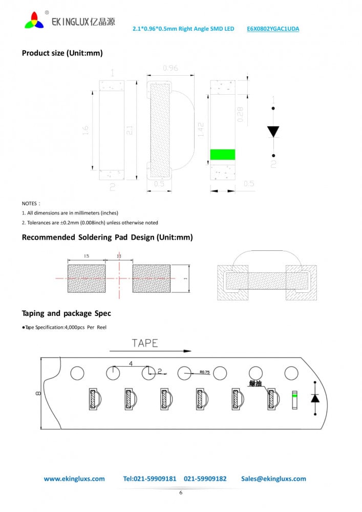 E6X0802YGAC1UDA datasheet page 6