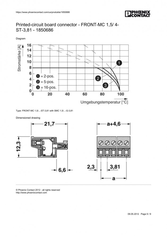 Phoenix Contact 1850686 technical document page 9