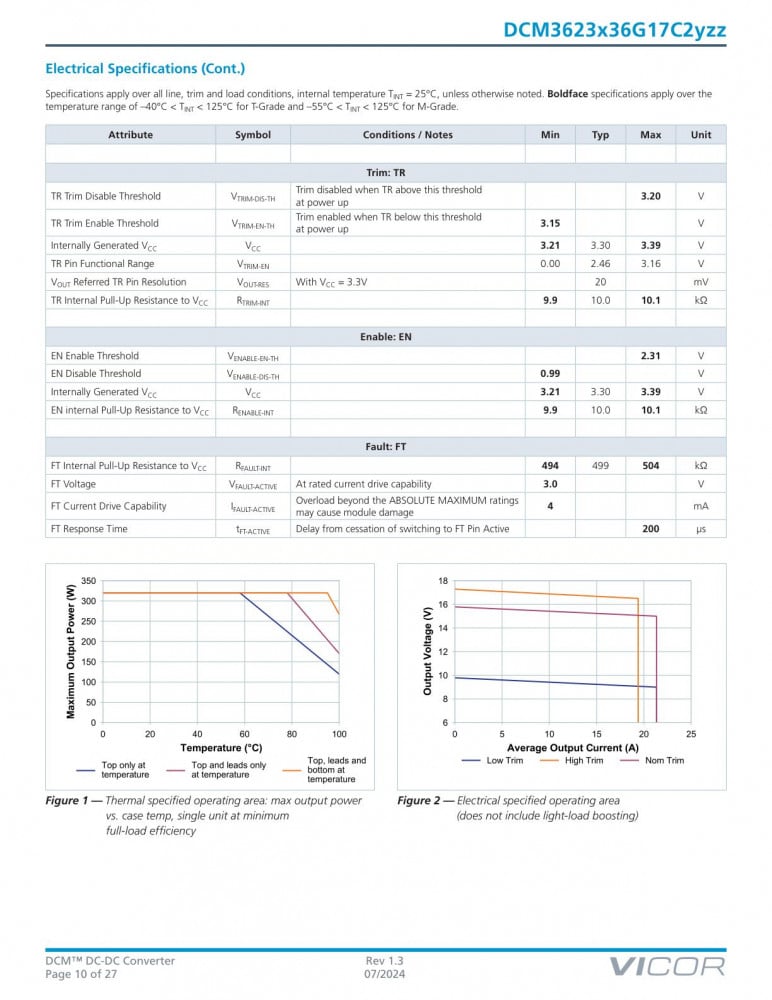 DCM3623T36G17C2T00 datasheet page 10