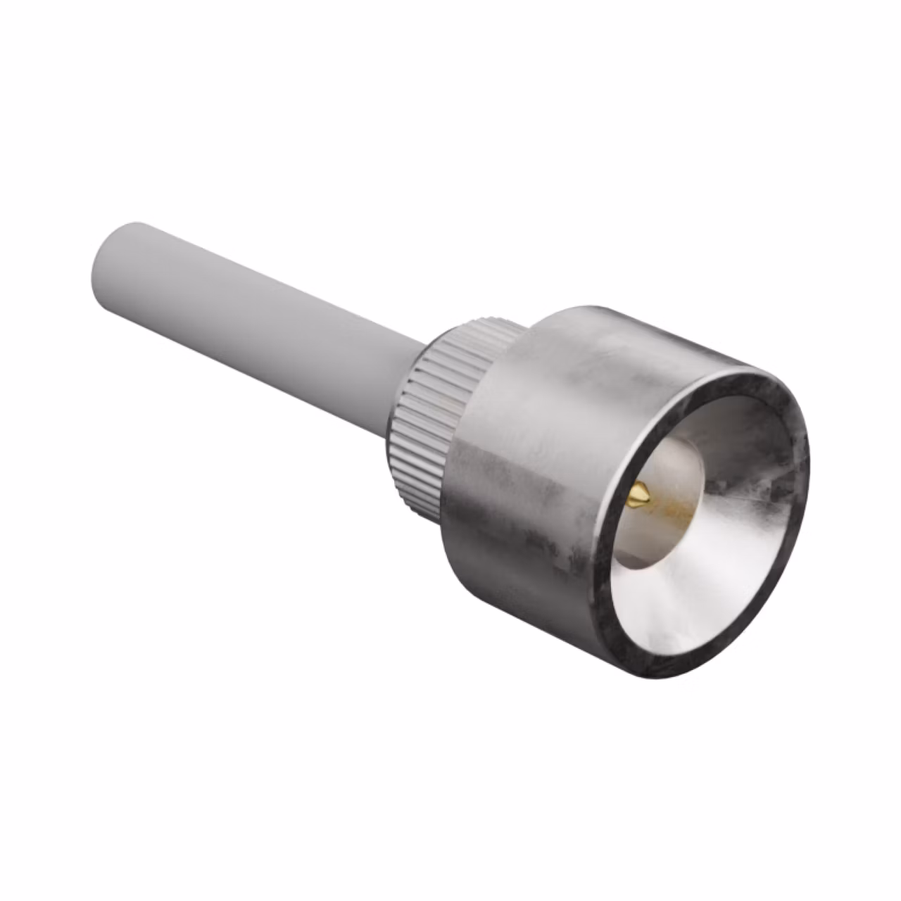 SMP-MAX Plug, Straight, Smooth Bore, Catchers Mitt, Panel Mount, Press-in, Tri-Metal Plating, Tray, 50 Ohms for sale