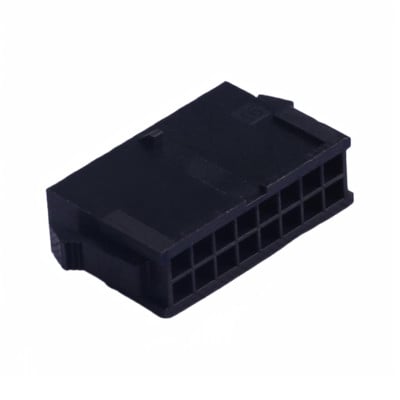 Hongxing HX30002-2R bk Rectangular Connector Housing