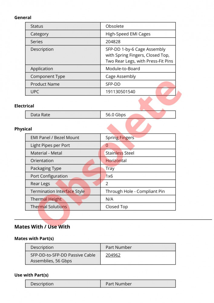 Product document image 2 for MOLEX 2048285002