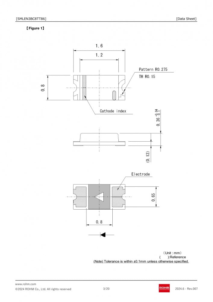 SMLEN3BC8TT86 technical document page 3