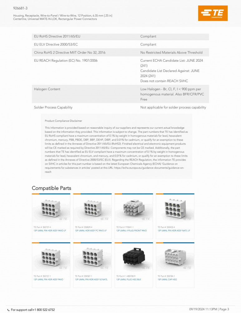 926681-3 technical document page 3