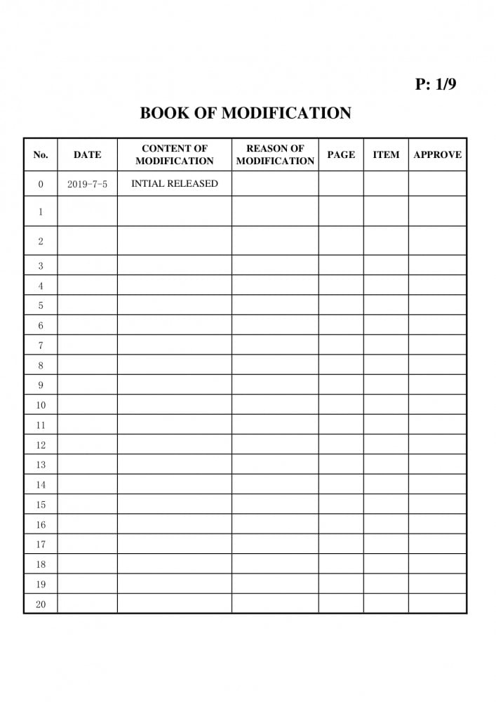 Q25000C018 specification page 2