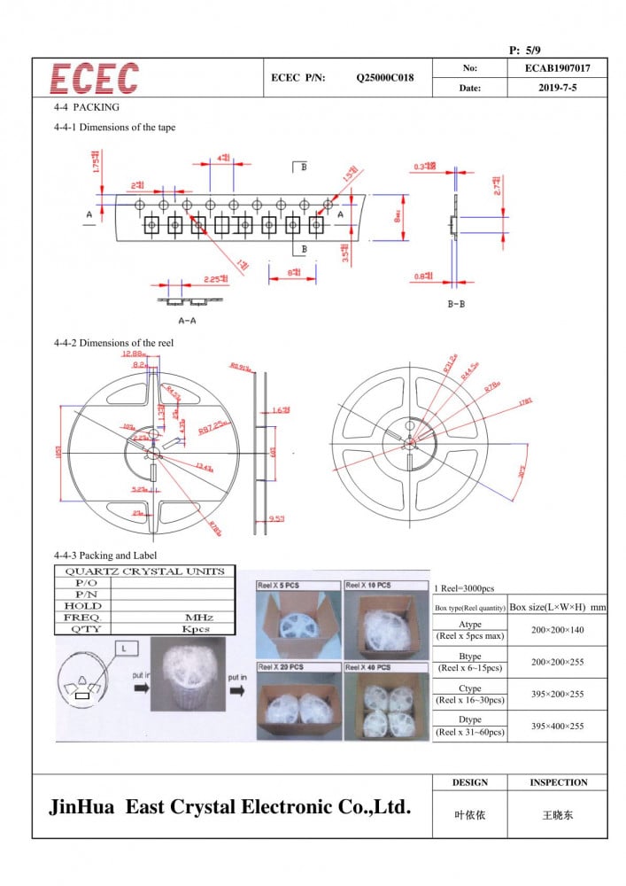 Q25000C018 specification page 6