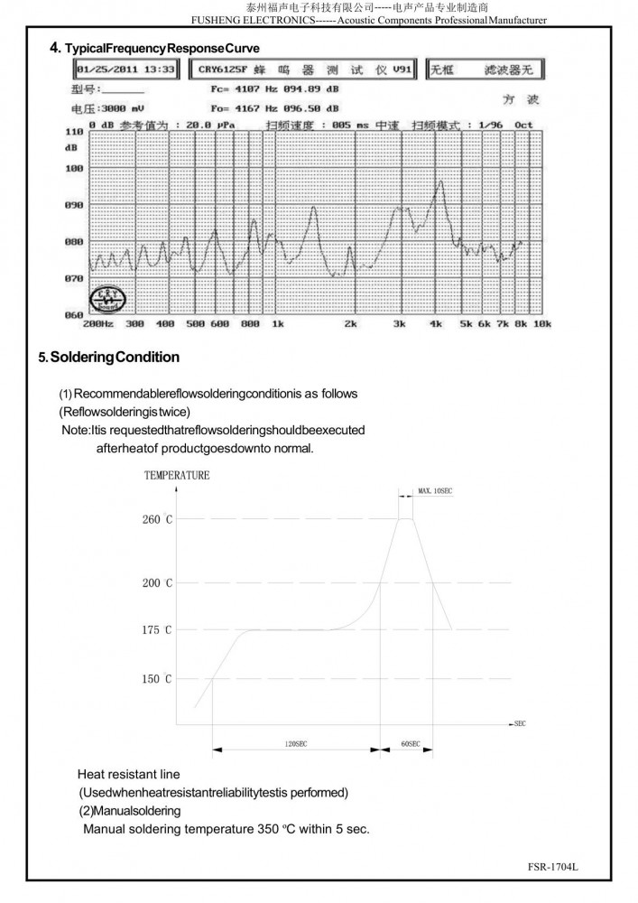 FSR-1704-5V specification page 4