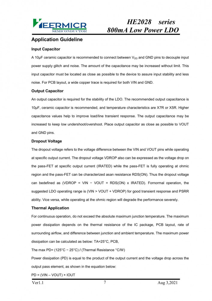 HE2028A33FR datasheet page 7