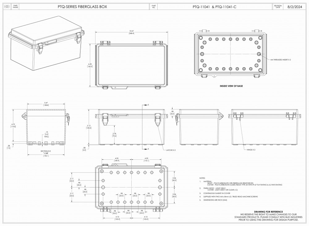 PTQ-11041 technical document page 1