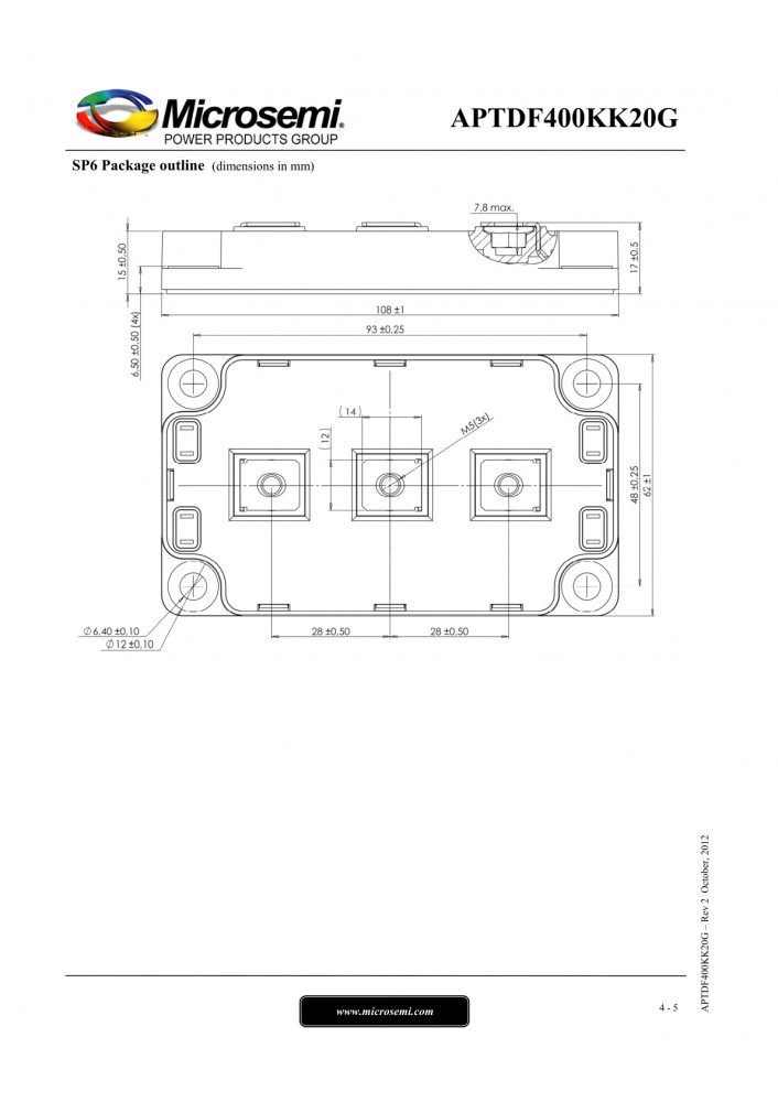 APTDF400KK20G datasheet page 4