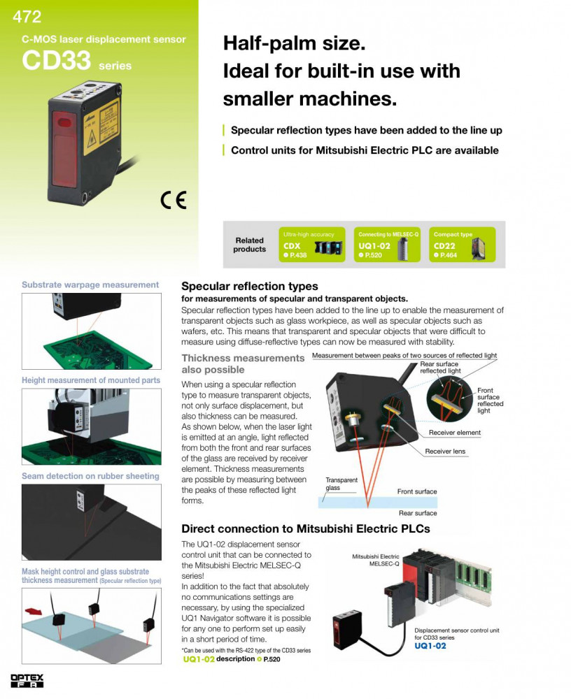 CD33 Series technical document page 1