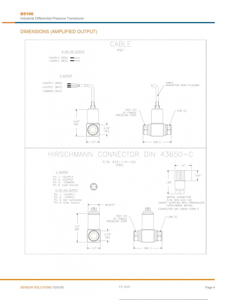 D5100 series datasheet page 4