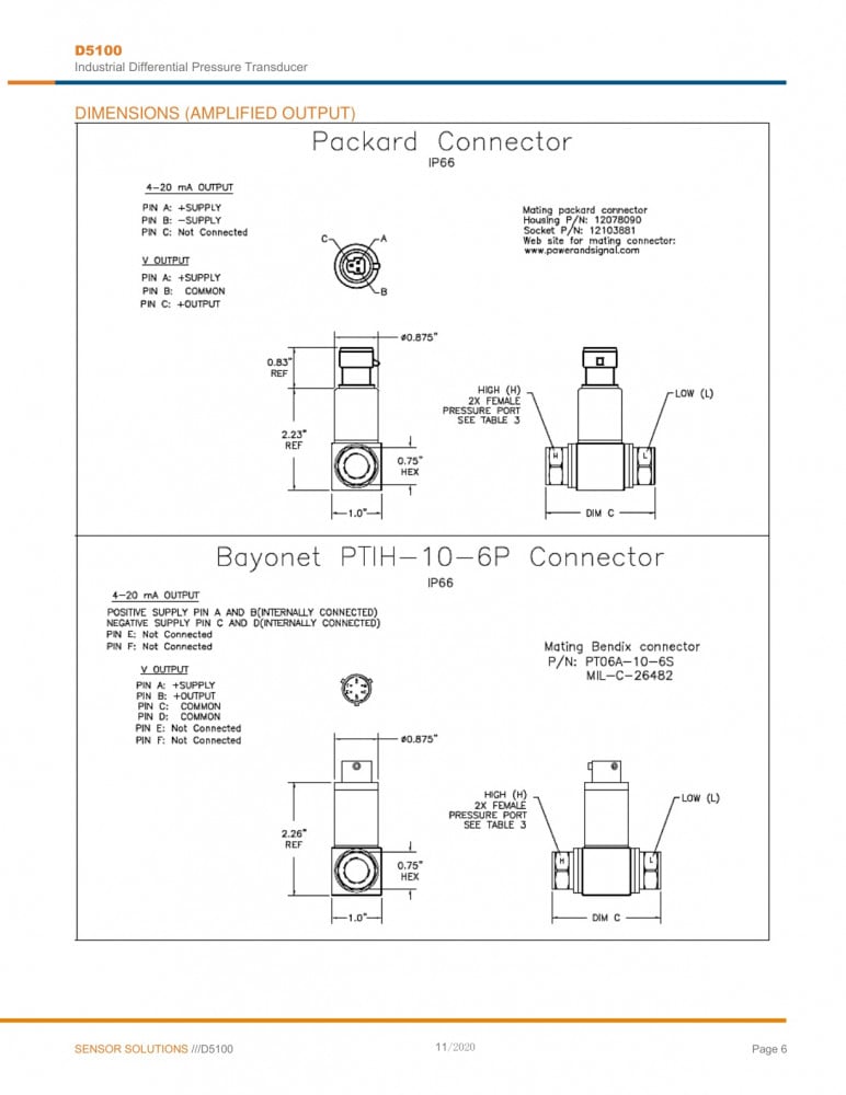 D5100 series datasheet page 6