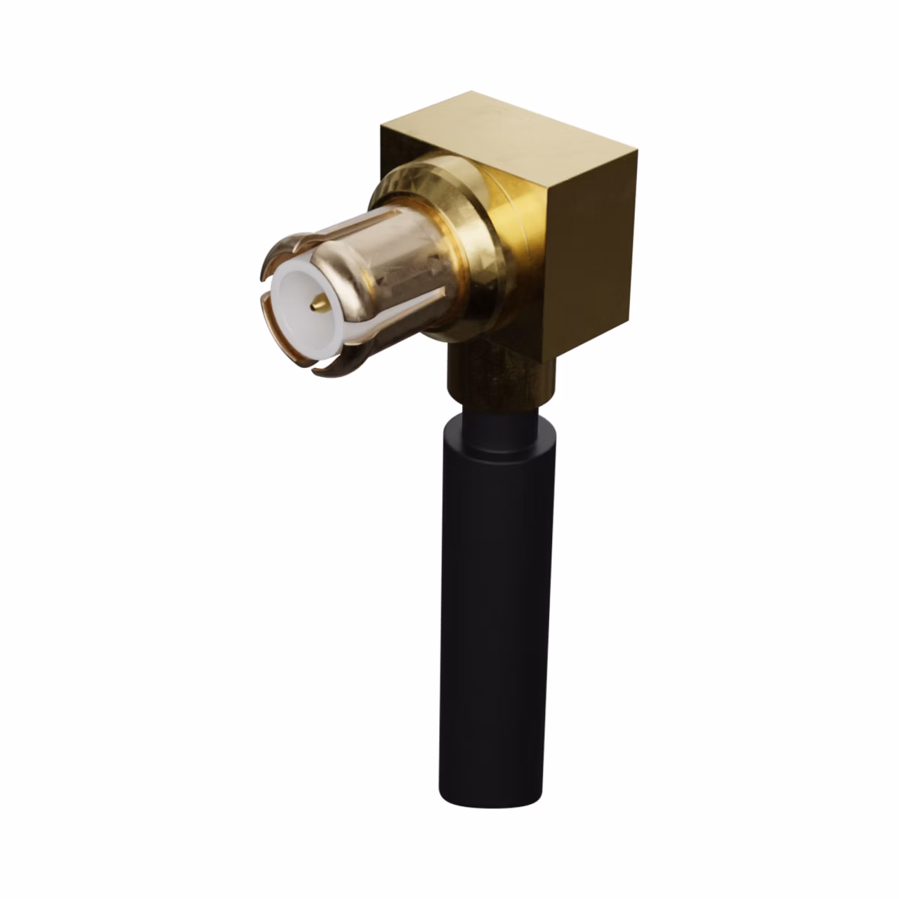 MCX Plug, Right-Angle, Solder, RG-405 (.086