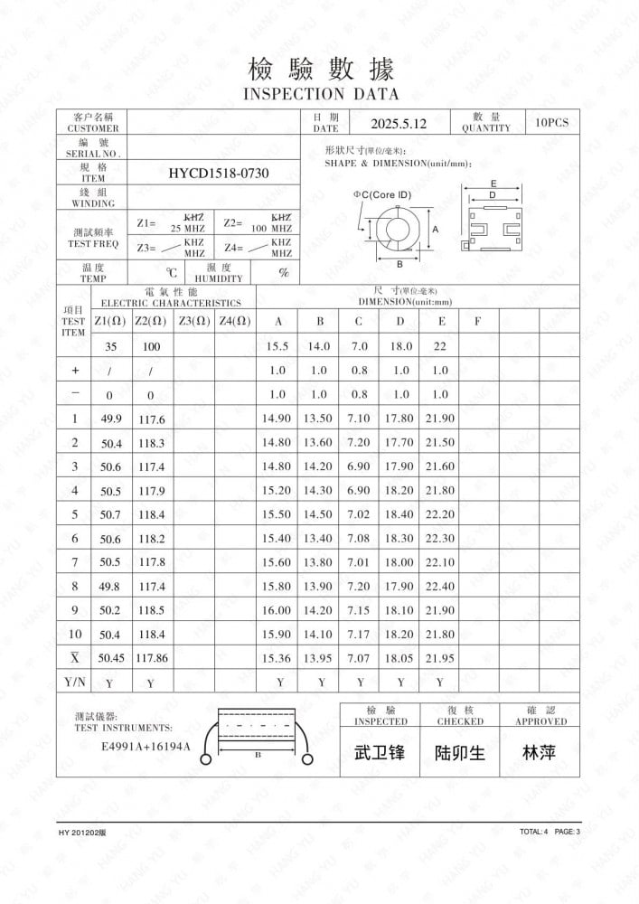 HYCD1518-0730 approval document page 3