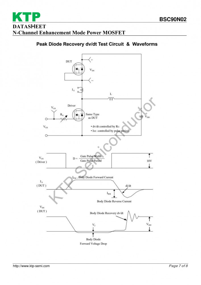 BSC090N02 datasheet page 7