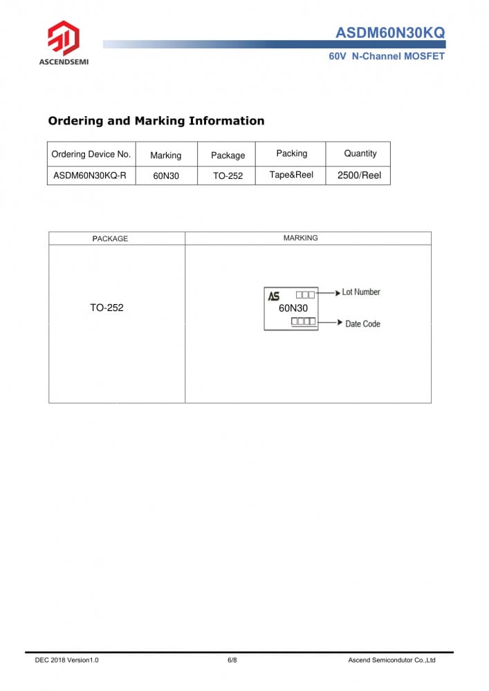 ASDM60N30KQ-R datasheet page 6