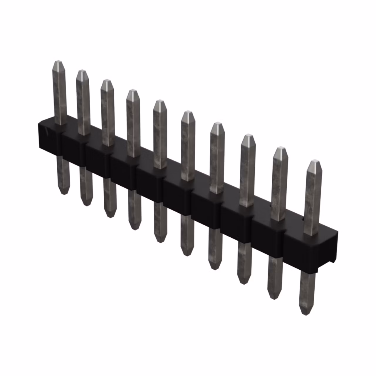 2.00mm Pitch Milli-Grid Header, Vertical, Through Hole, Breakaway, 10 Circuits, 2.50µm Tin (Sn) Plating, Mating Pin Length 3.70mm, Tail Length 3.00mm, Lead-Free for sale