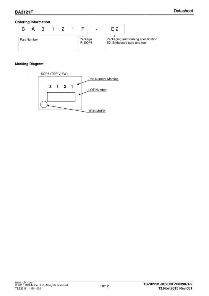 BA3121F-E2 datasheet page 10