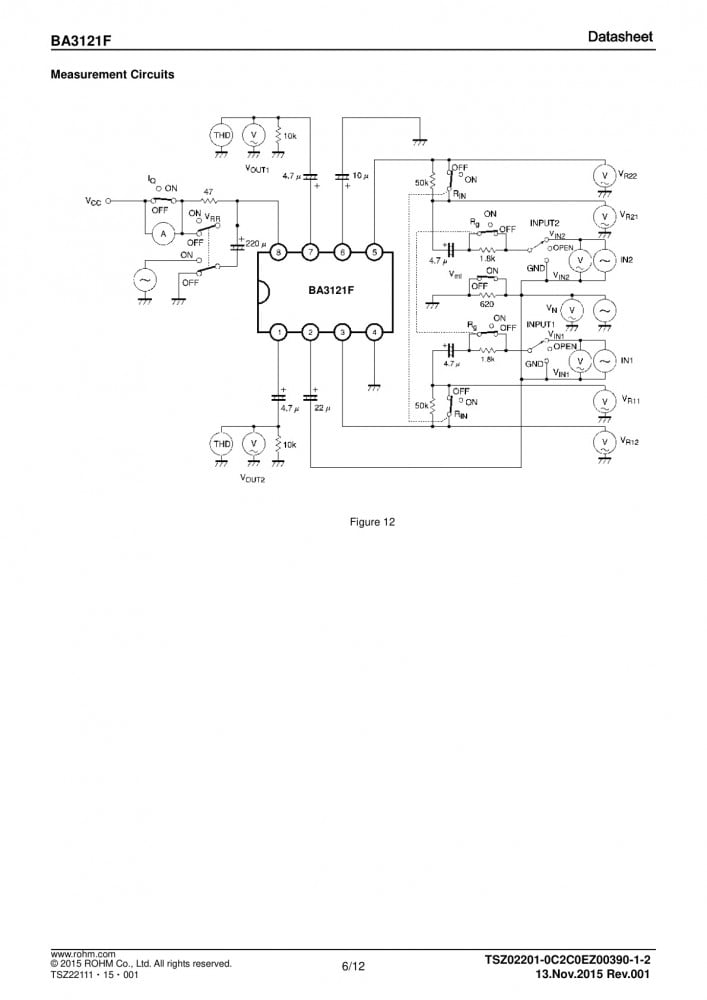 BA3121F-E2 datasheet page 6