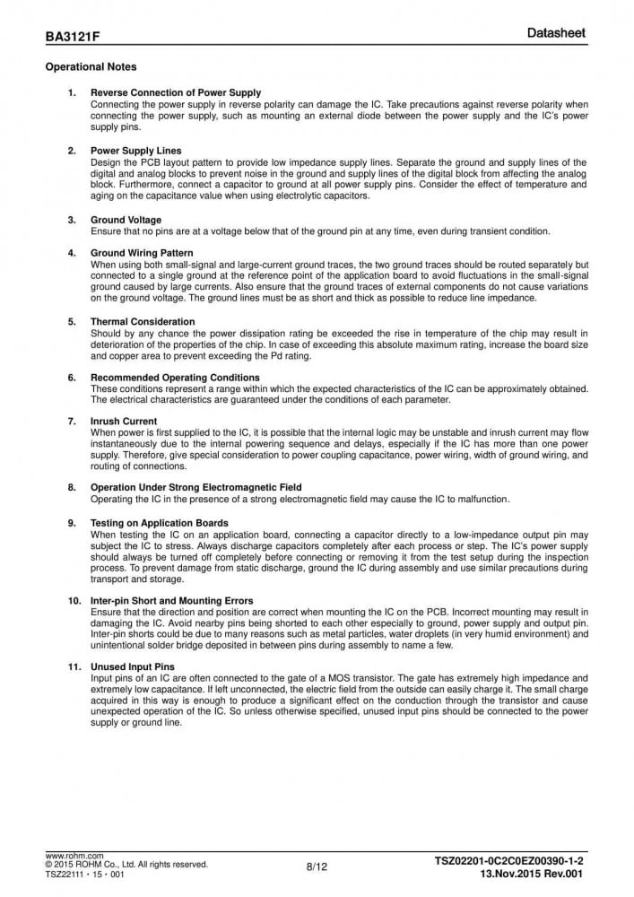 BA3121F-E2 datasheet page 8