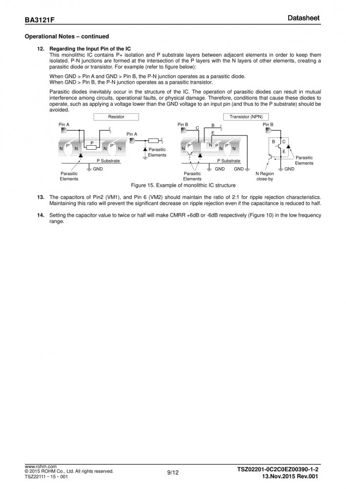 BA3121F-E2 datasheet page 9