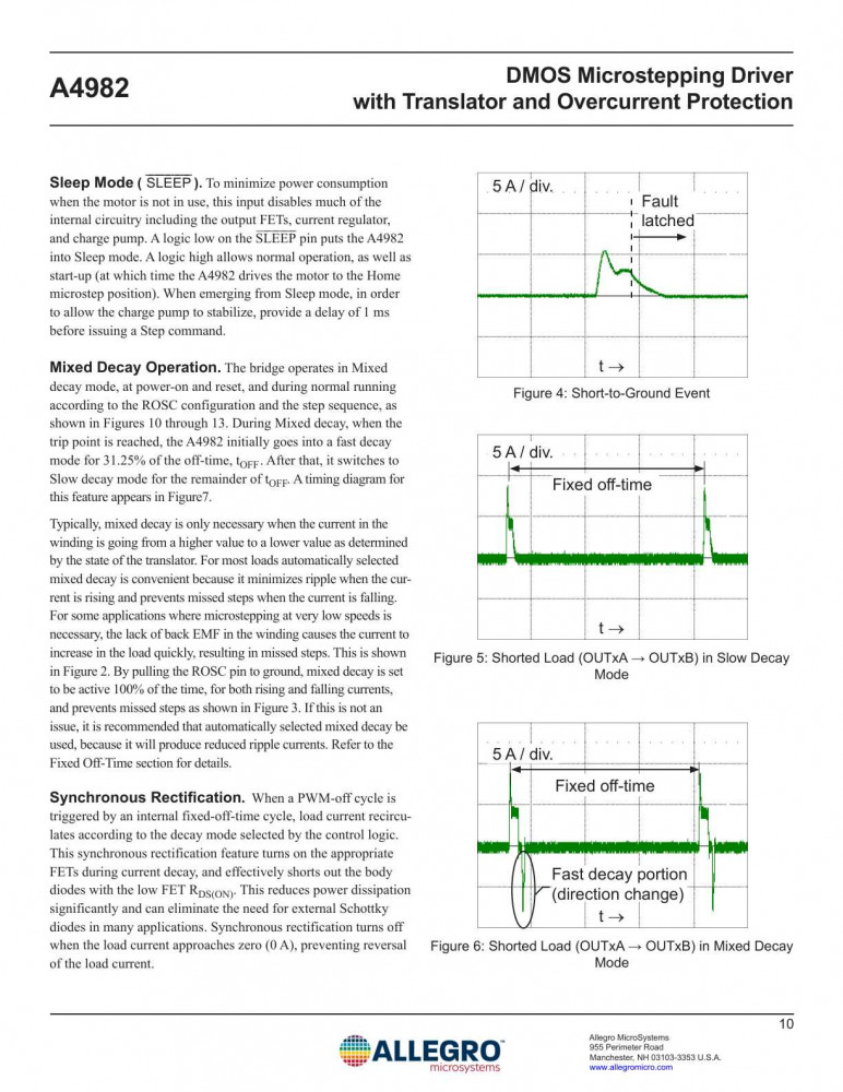 A4982 datasheet page 10
