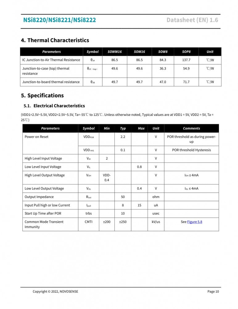 NSI8221N1-DSPR datasheet page 10